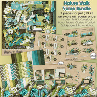 Desktop Freebie with Nature Walk - Trixie Scraps Designs