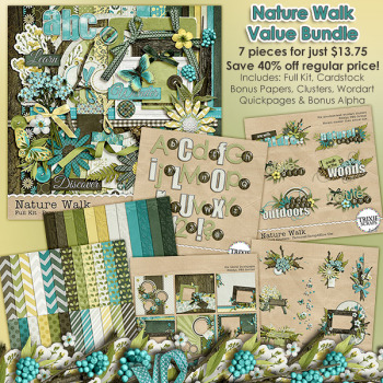 Desktop Freebie with Nature Walk - Trixie Scraps Designs