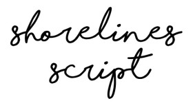 Introducing the Shorelines Script Font - Trixie Scraps Designs