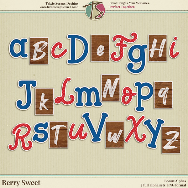 New Berry Sweet Collection - Trixie Scraps Designs
