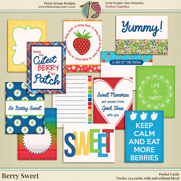 New Berry Sweet Collection - Trixie Scraps Designs