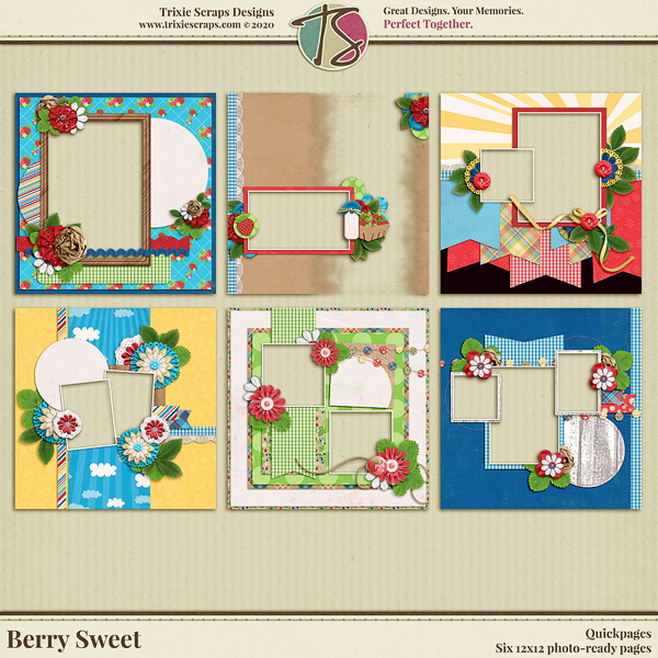 New Berry Sweet Collection - Trixie Scraps Designs